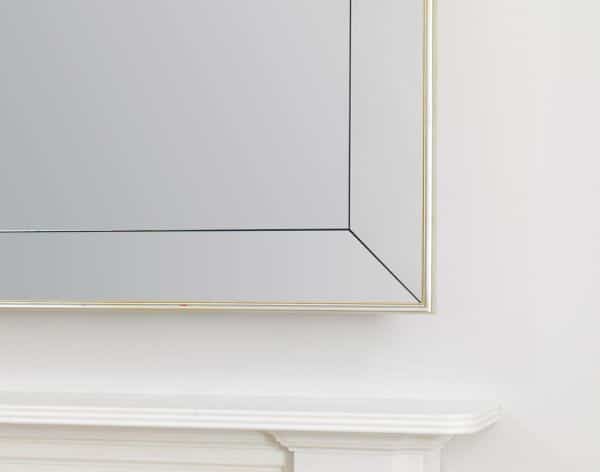 Art Deco Panel Mirror - Overmantels
