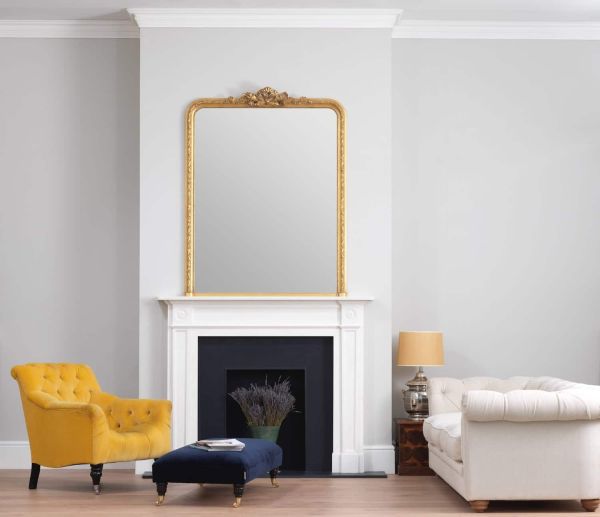 Decorative Louis Philippe Mirror - Overmantels