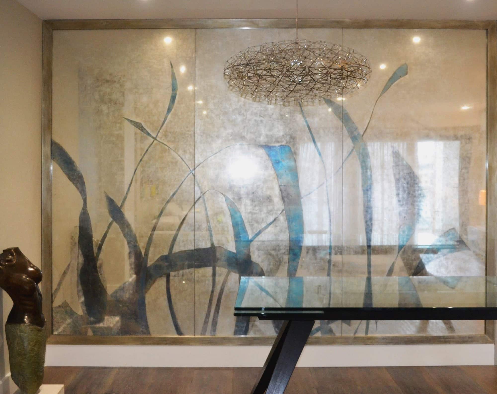Eglomise Panels – Overmantels Special Projects